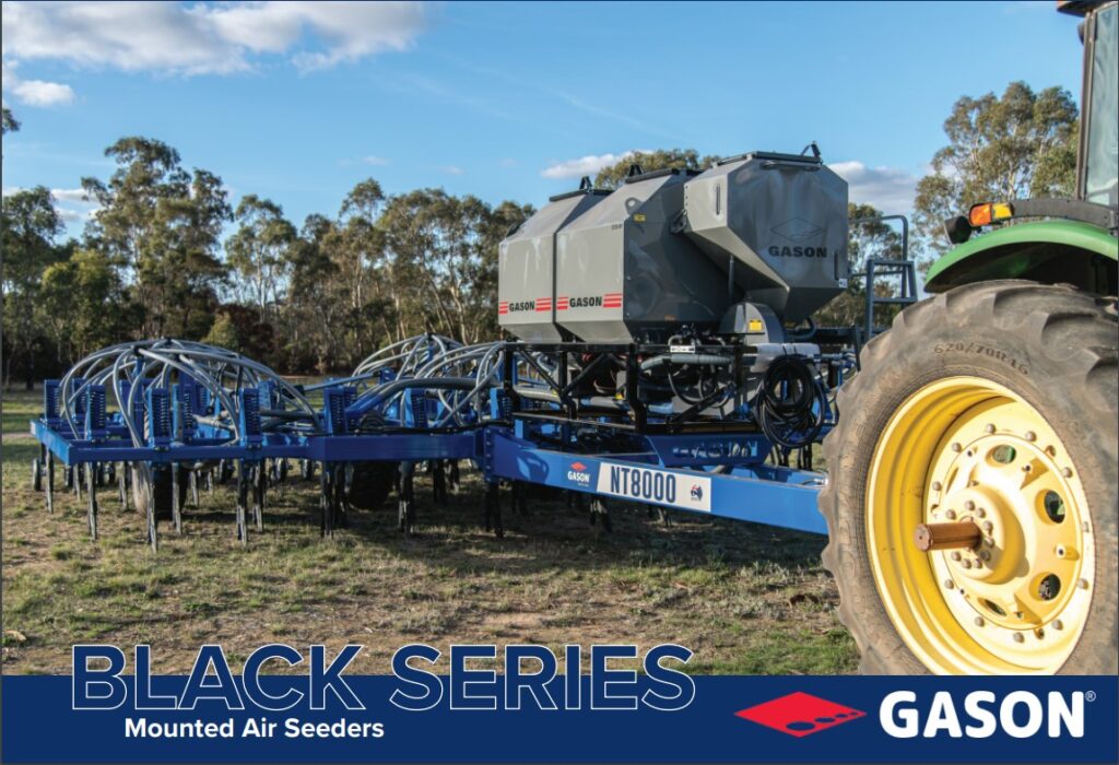 GASON BLACK SERIES MOUNTED AIR CART - Serafin Machinery